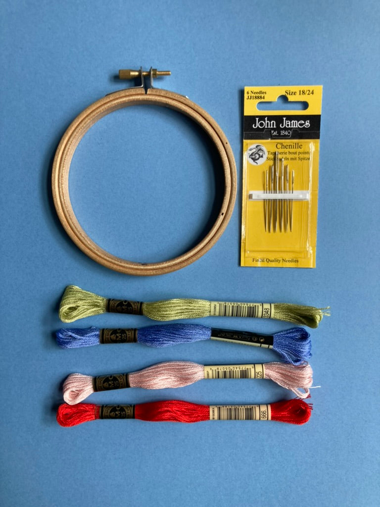 Broderikit - lille – Lille Klode